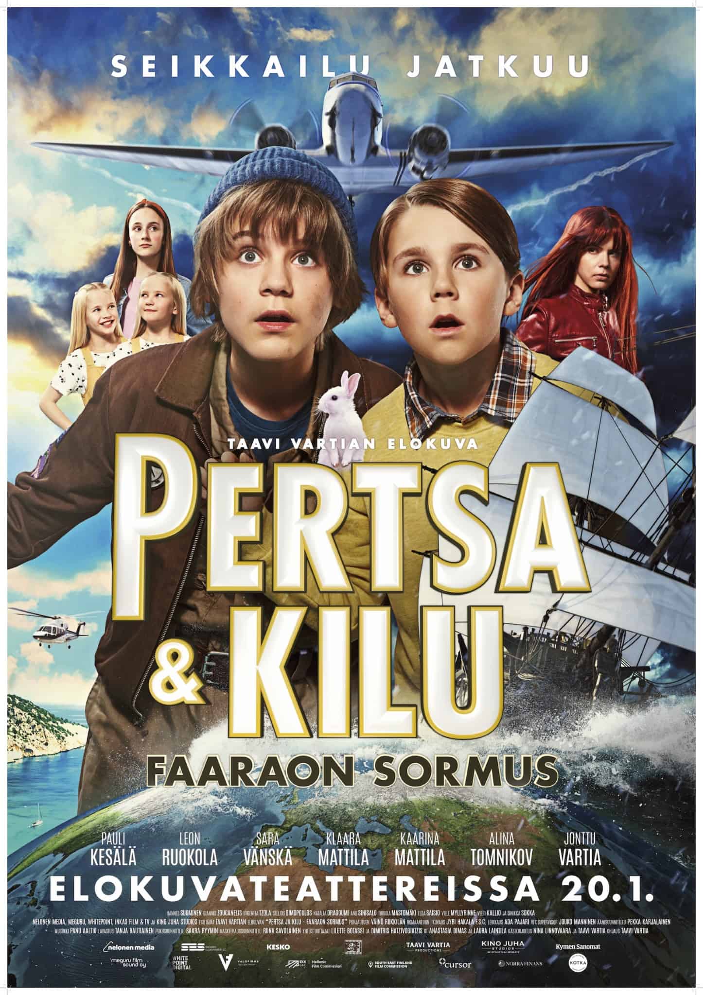 Pertsa & Kilu – Faaraon sormus – elokuvan arvostelu - Episodi.fi