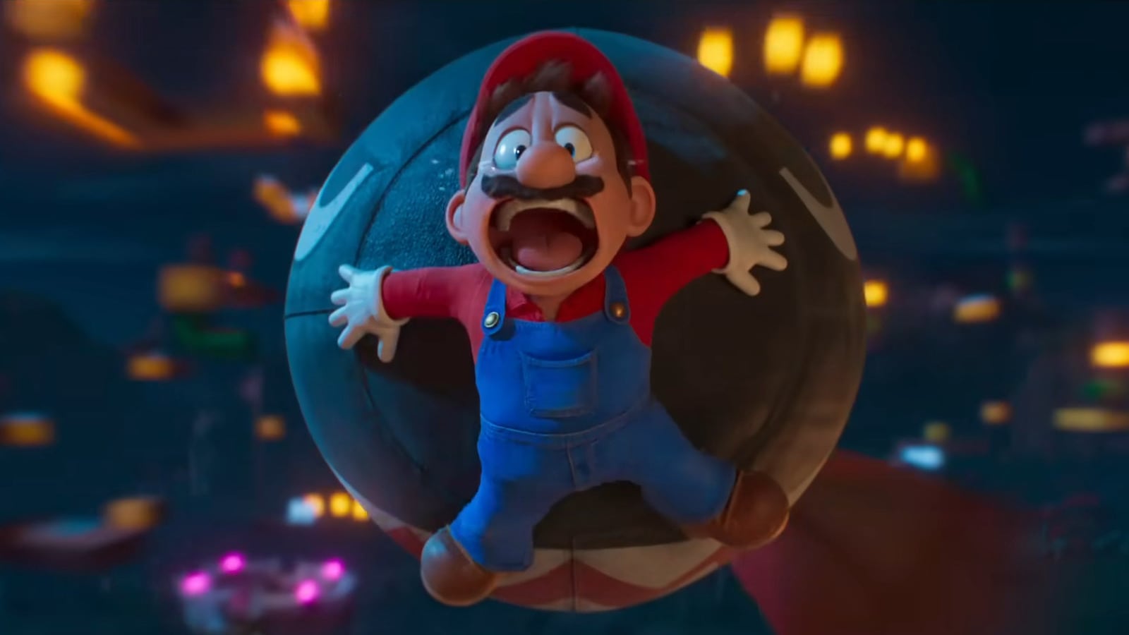 Super Mario loikkii tasaisen varmasti kohti haamurajaa ja hurjia ...