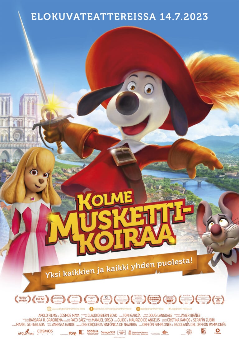 Kolme muskettikoiraa – elokuvan arvostelu - Episodi.fi