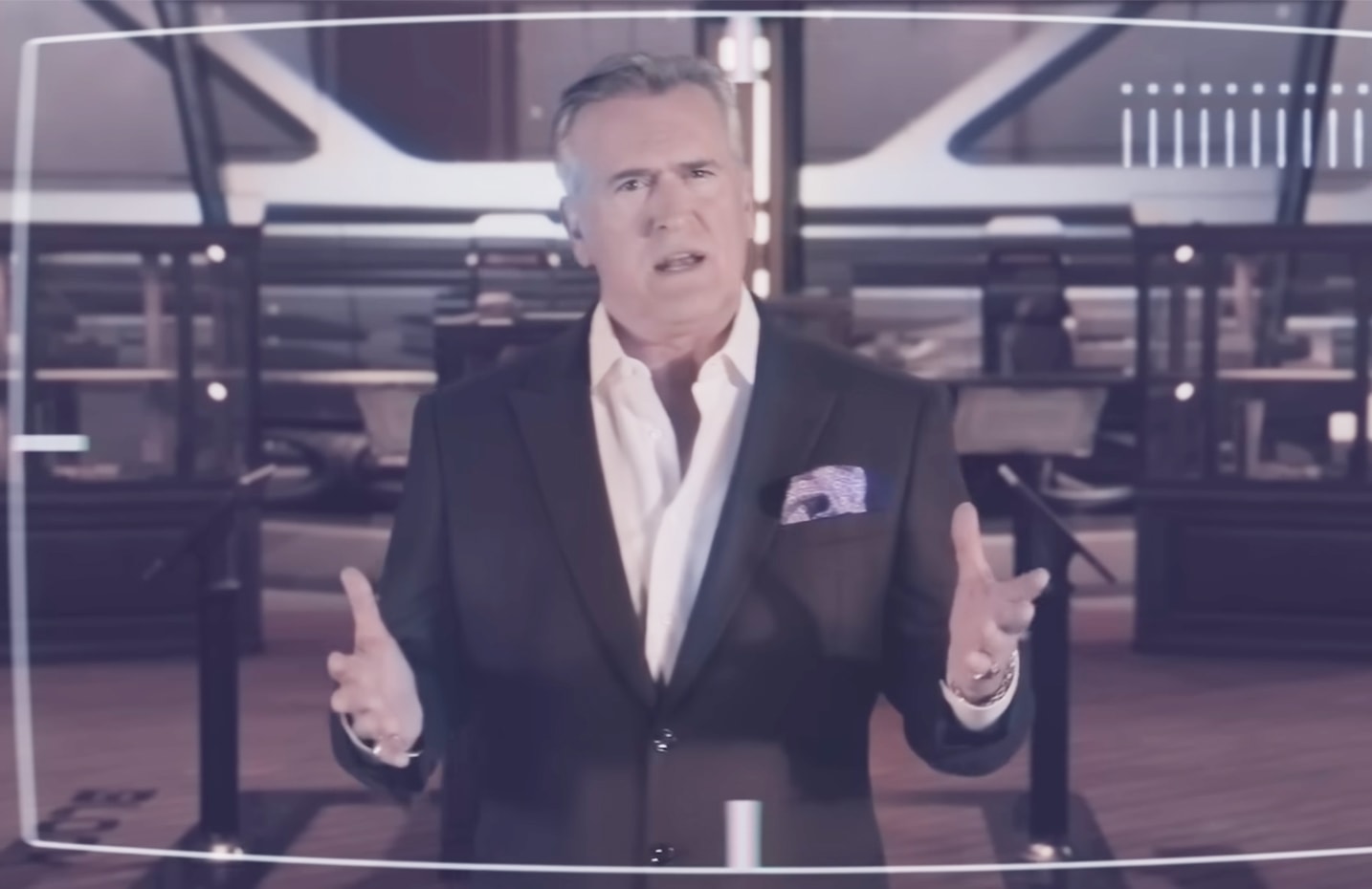 Bruce Campbell on palannut! Juontaa dystooppis-humoristista tv-sarjaa - Episodi.fi