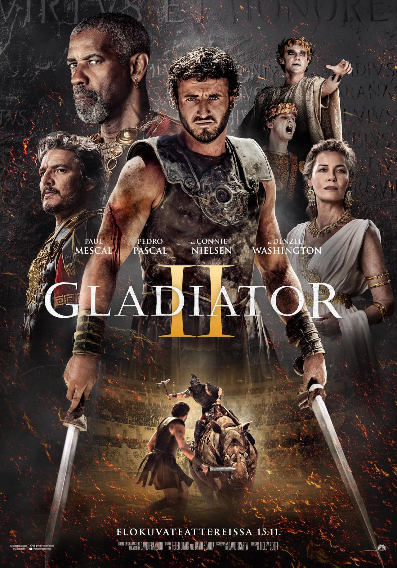 Gladiator II – elokuvan arvostelu - Episodi.fi
