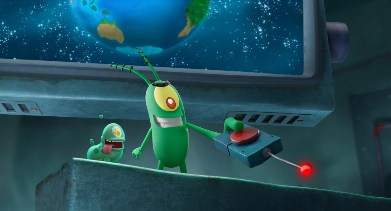 Nyt Netflixissä: Paavo Pesusienen pieni vihreä pahishahmo Plankton sai ...