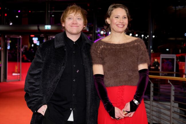 Seidi Haarla ja Harry Potter -tähti Rupert Grint kotimaisen ...